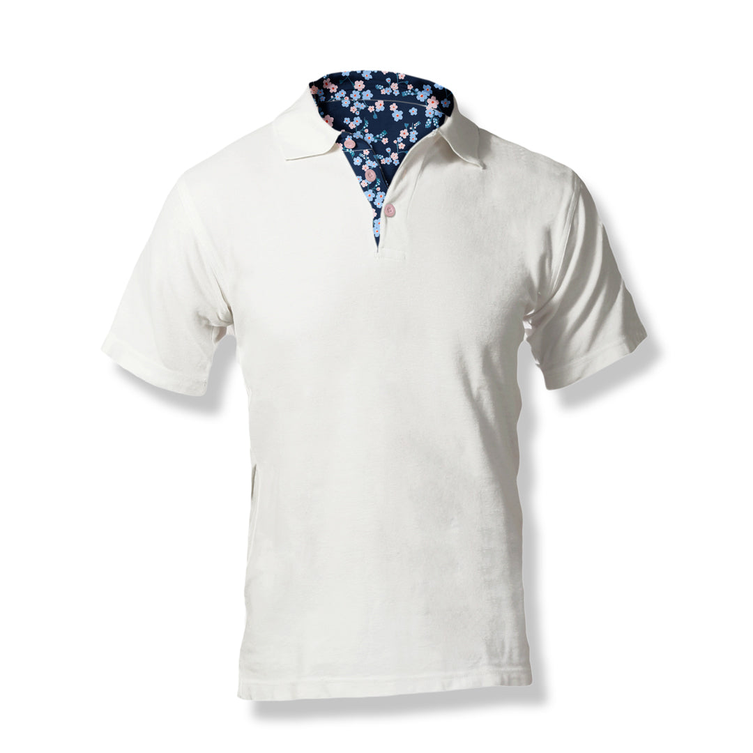 NVRLND - Men's Polo - Pansy Solid – NVRLND-CC